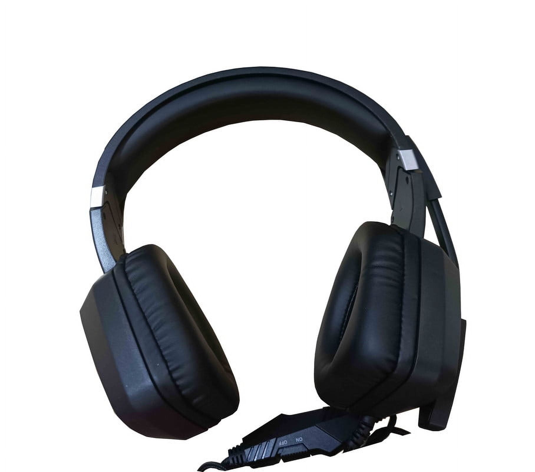 Navshot Wired video game headsets, noise-cancelling microphone and LED ...