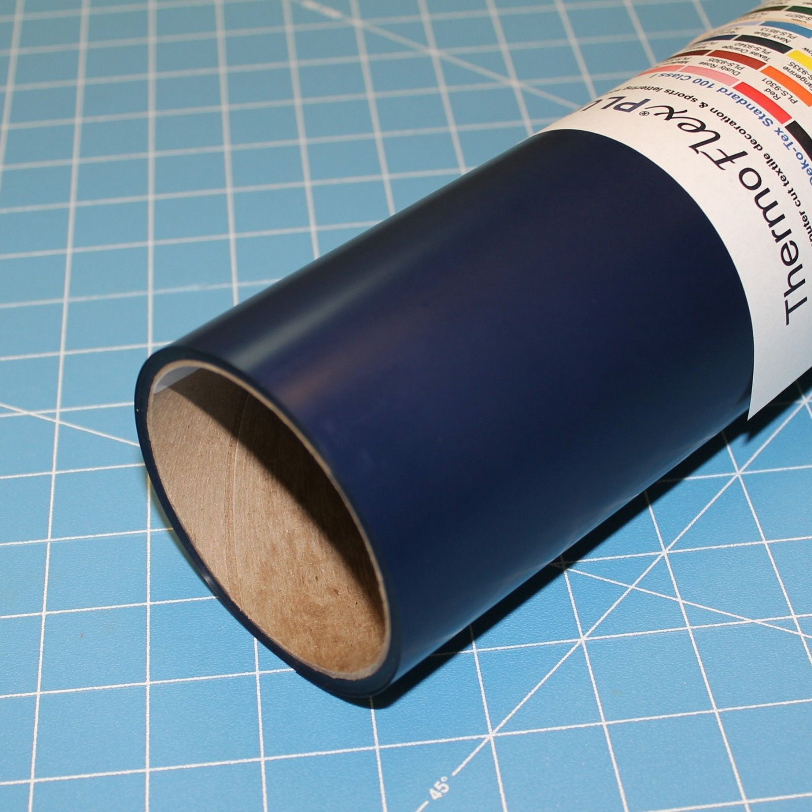 Navy 15" x 10' (feet) ThermoFlex Plus Heat Transfer Vinyl, HTV ...