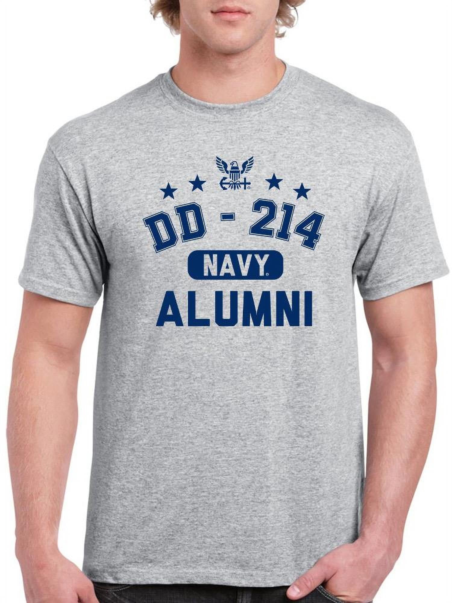 Navy Alumni T-Shirt Men -Navy Designs, Male Large - Walmart.com