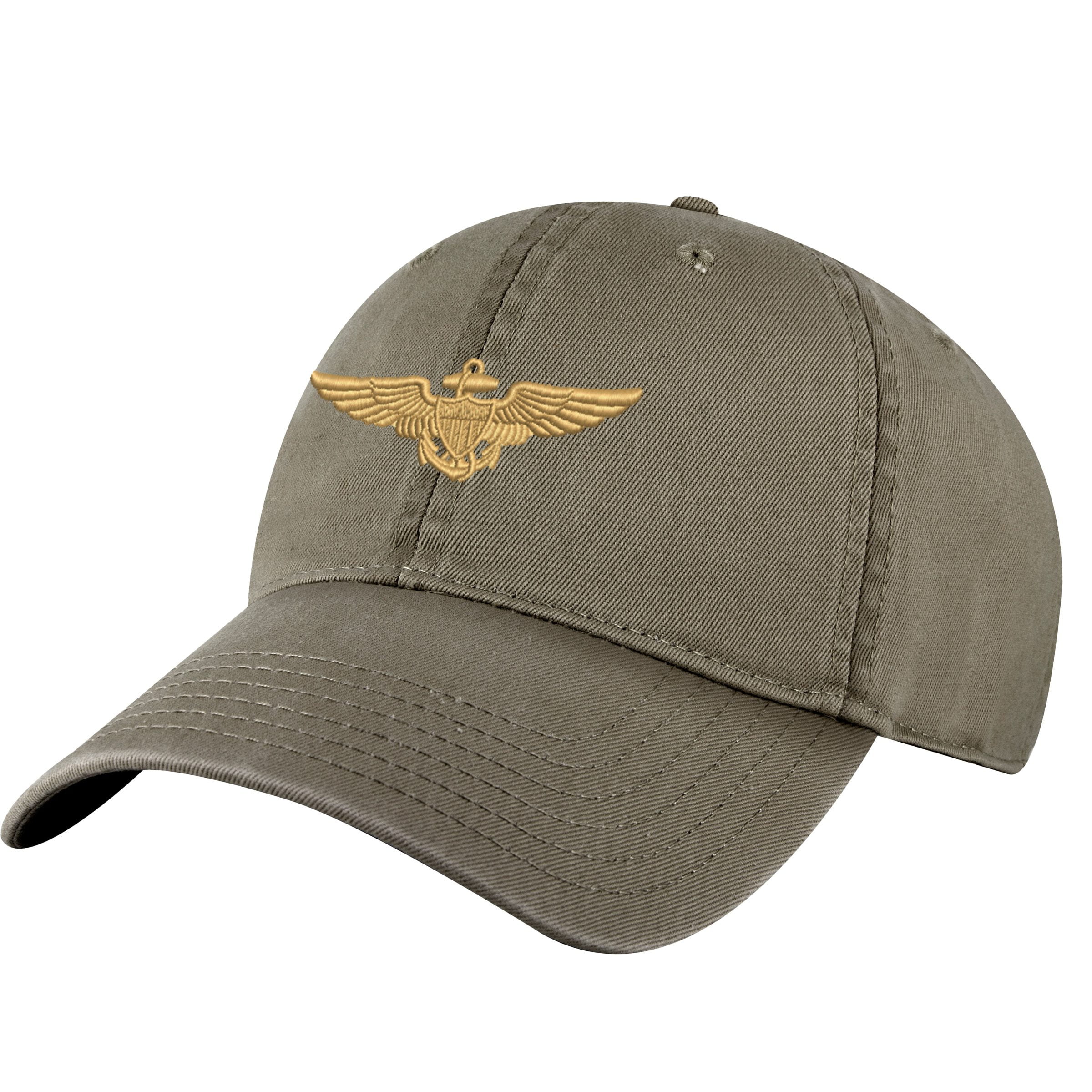 Navy Aviator Pilot Wings Baseball Hat, Pilot Wings Cap, Gift For Pilot ...