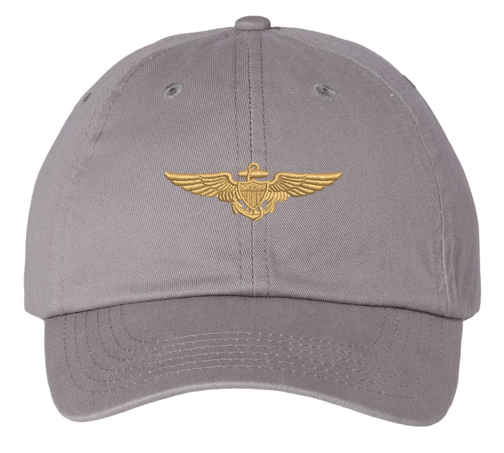 Navy Aviator Pilot Wings Baseball Hat, Pilot Wings Cap, Gift For Pilot ...