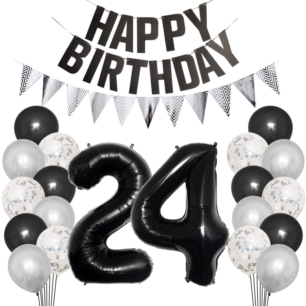 Navy Blue 18th Birthday Decorations for AFN1Boys Blue Happy 18th ...