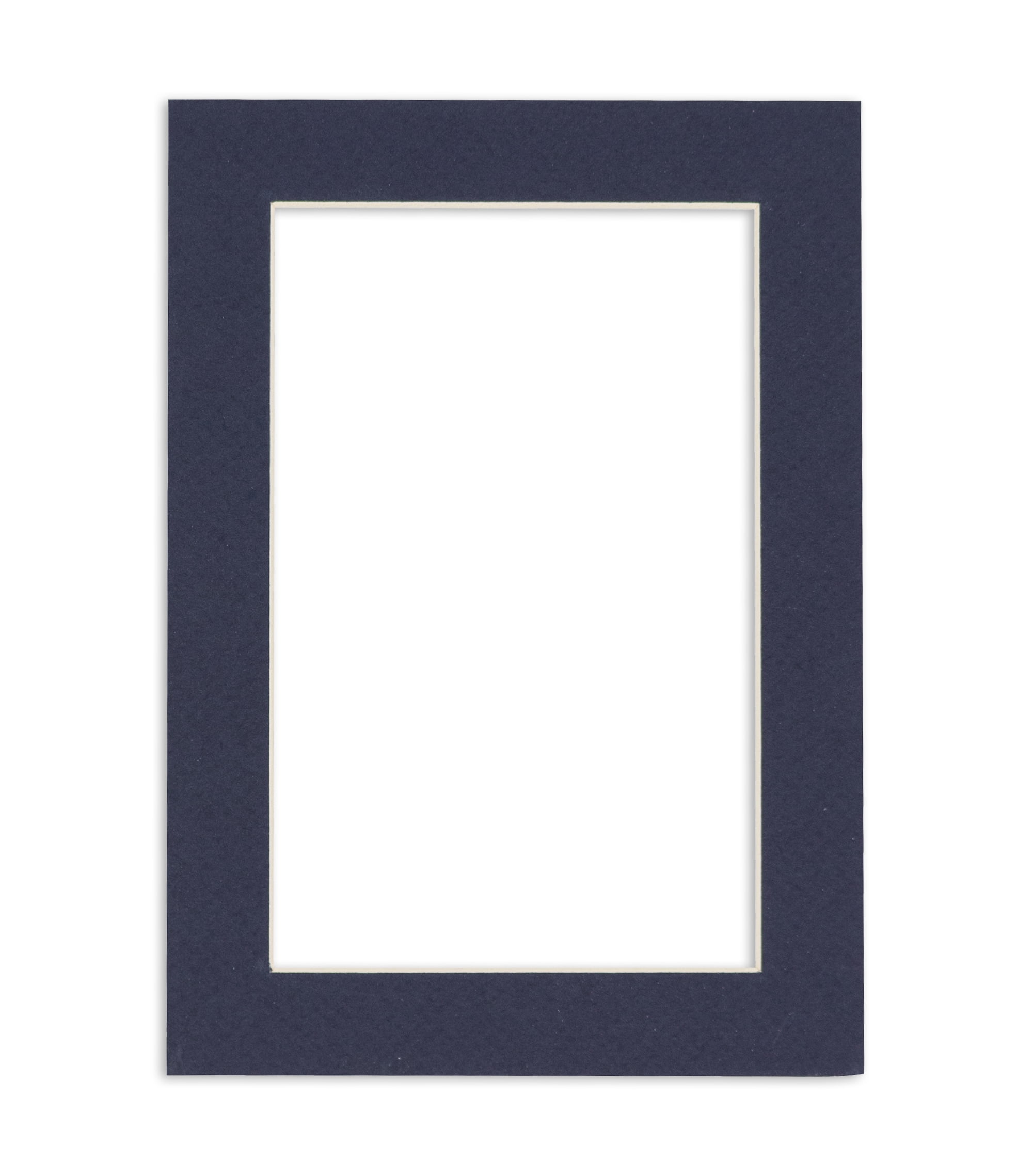 Navy Blue Acid Free 12x18 Picture Frame Mats with White Core Bevel Cut ...