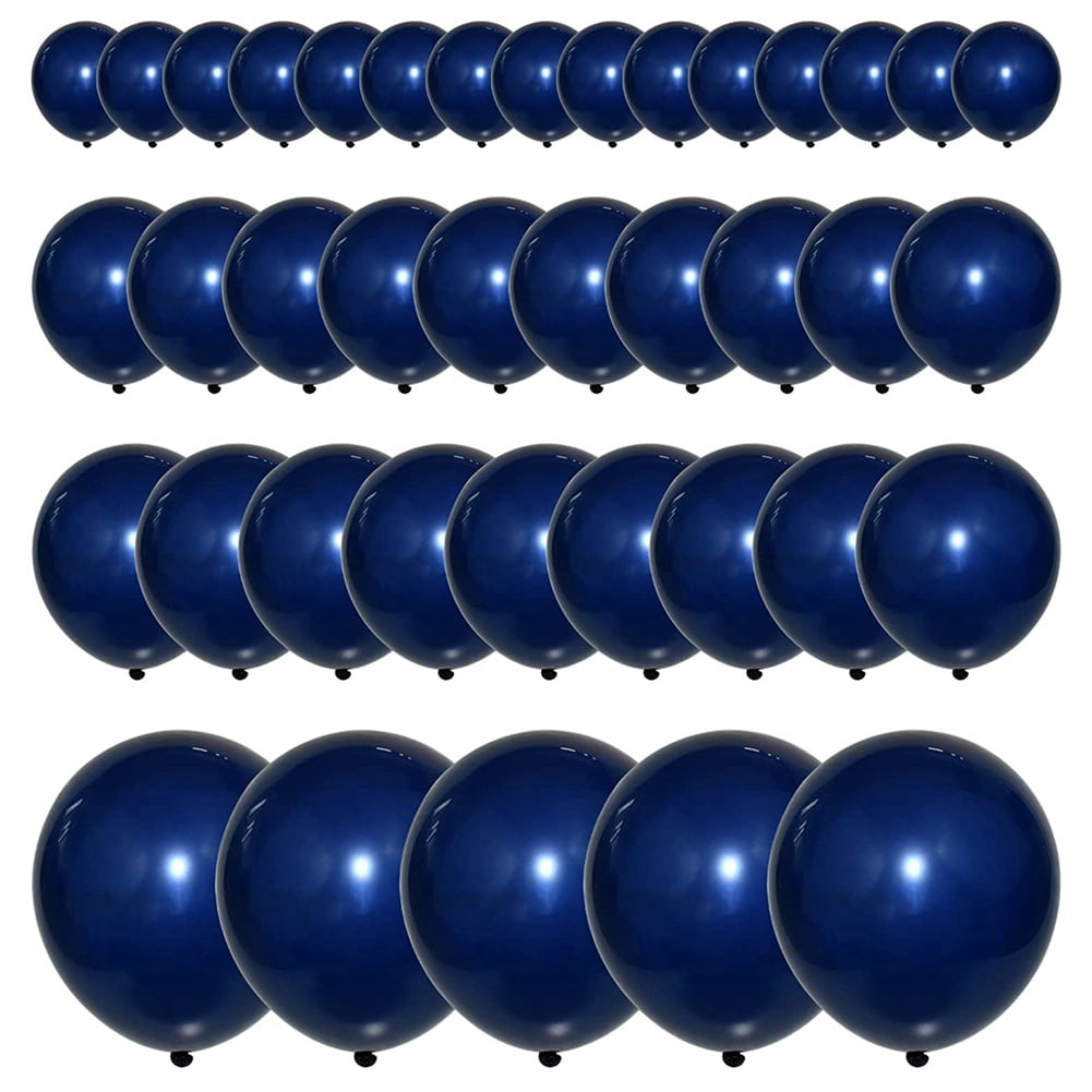 Navy Blue Balloons Garland Kit,Navy Balloon Dark for Birthday Baby ...