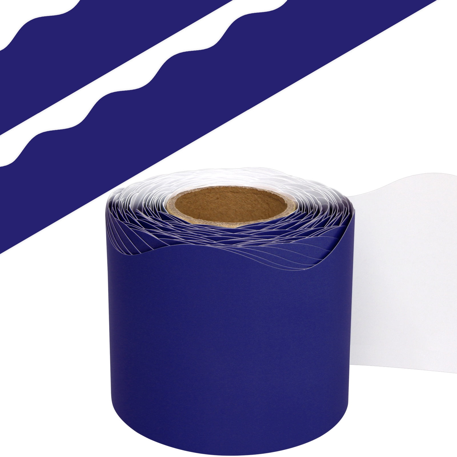 Navy Blue Bulletin Board Border Scalloped Border Trim for Classroom 52 ...