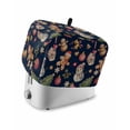 Navy Blue Christmas Toaster Cover 4 Slice, Large Kitchen Appliance ...