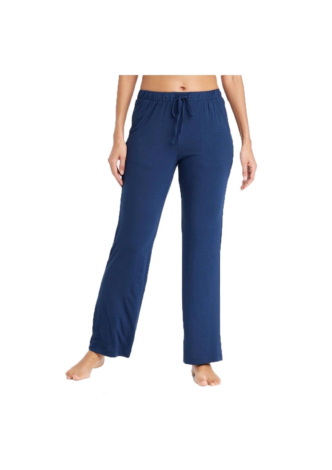 Navy Blue Cloud Knit Lounge Sleep Pajama Pants - XL - Walmart.com