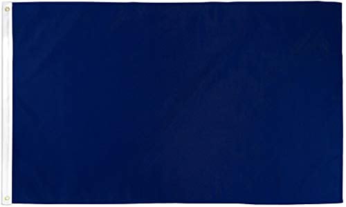 Navy Blue Flag Solid Color Banner Advertising Pennant Decoration Decor ...