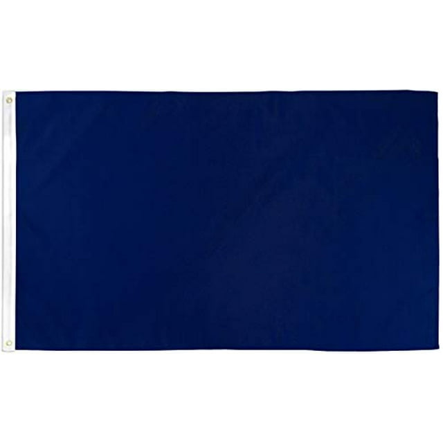 Navy Blue Flag Solid Color Banner Advertising Pennant Decoration Decor ...