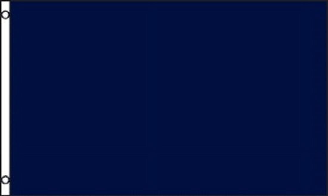 Navy Blue Flag Solid Color Banner Advertising Pennant Decoration Decor ...