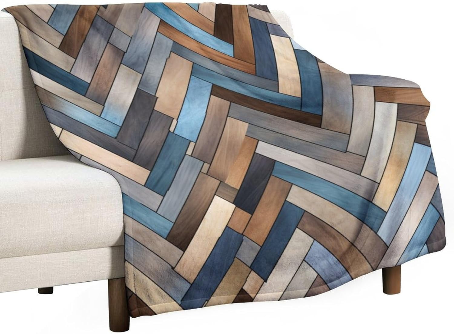 Navy Blue Gray Rustic Abstract Blanket Navy Blue Grey Soft Throw ...
