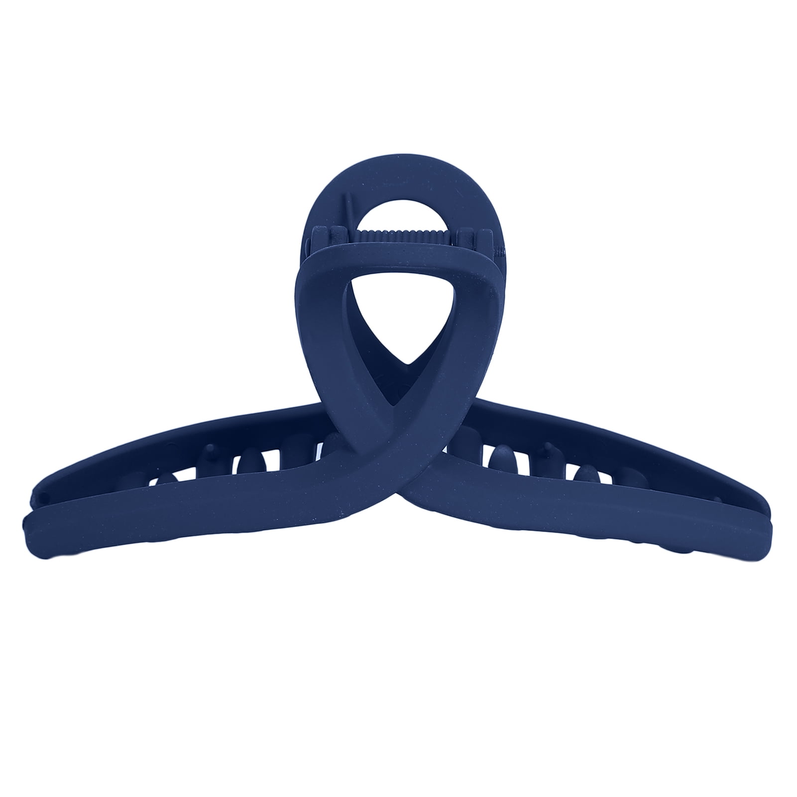 Navy Blue Medium Hair Claws, Non-Slip Hair Clips, Decorative Hair ...