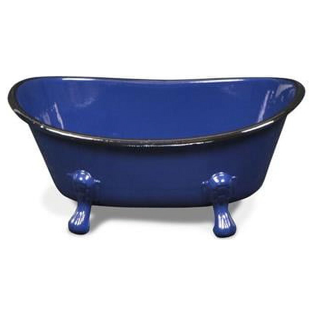 Navy Blue Metal Bathtub Decor - Walmart.com