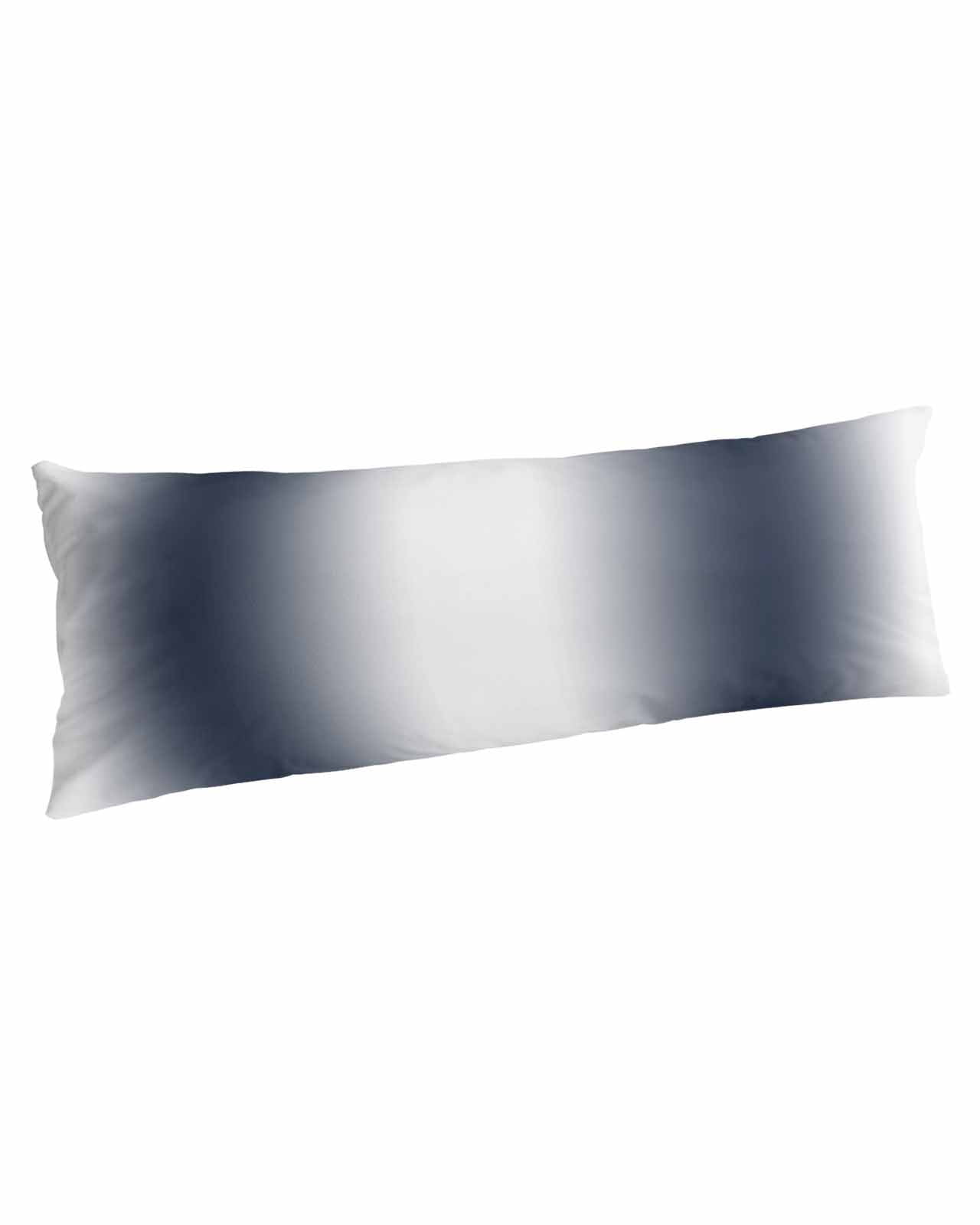 Navy Blue Ombre Body Pillow Covers, Farmhouse Modern Art Soft Bed Throw ...