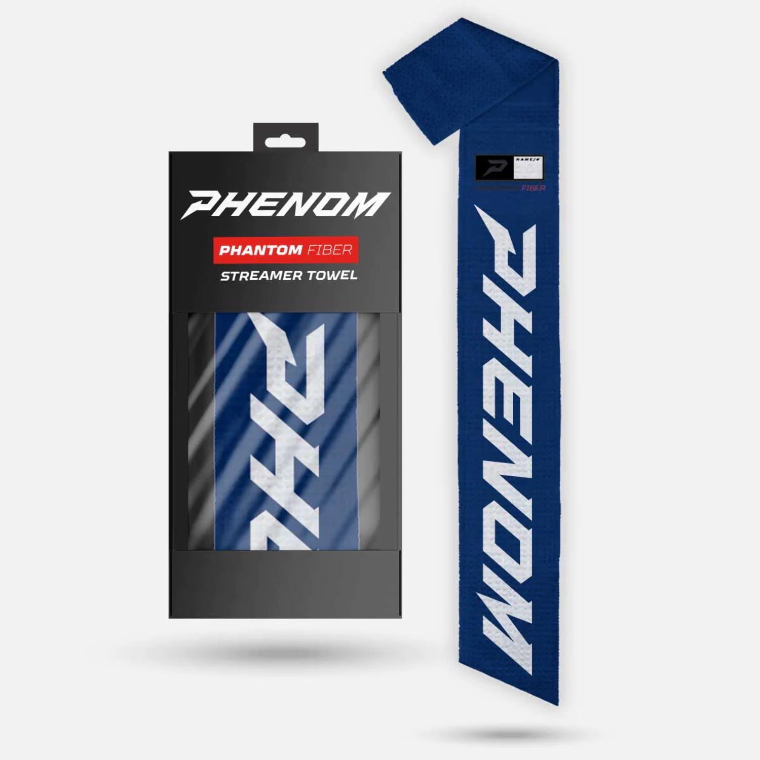 Navy Blue 'Phantom Fiber' Streamer Towel by Phenom Elite - Walmart.com