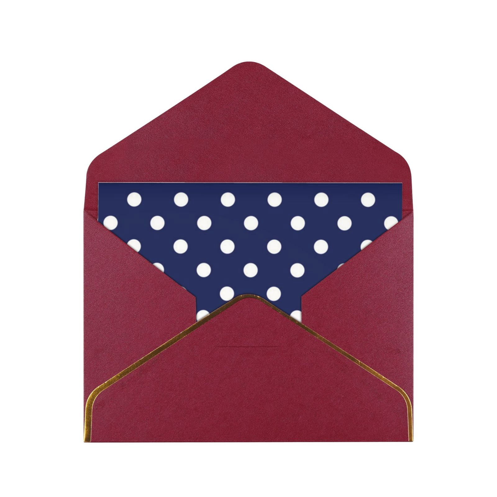 Navy Blue Polka Dot Birthday Cards Blank Cards Greeting Card With ...