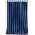 Navy Blue Ring / Grommet Top Velvet Curtain / Drape / Panel -43W x 84L ...