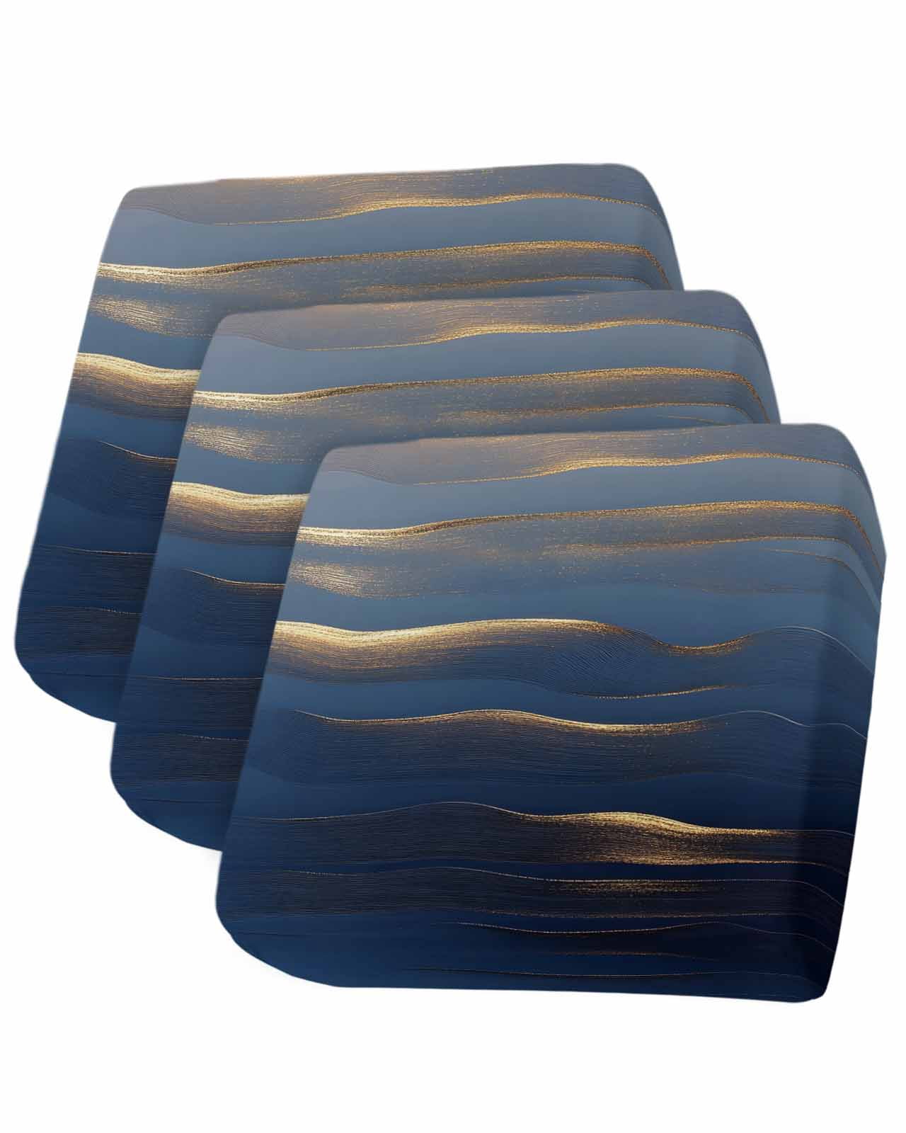 Navy Blue Sofa Couch Cushion Covers Washable, Removable Stretchable ...