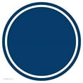 Navy Blue Solid Color Circle Gift Labels, 40-Pack - Walmart.com