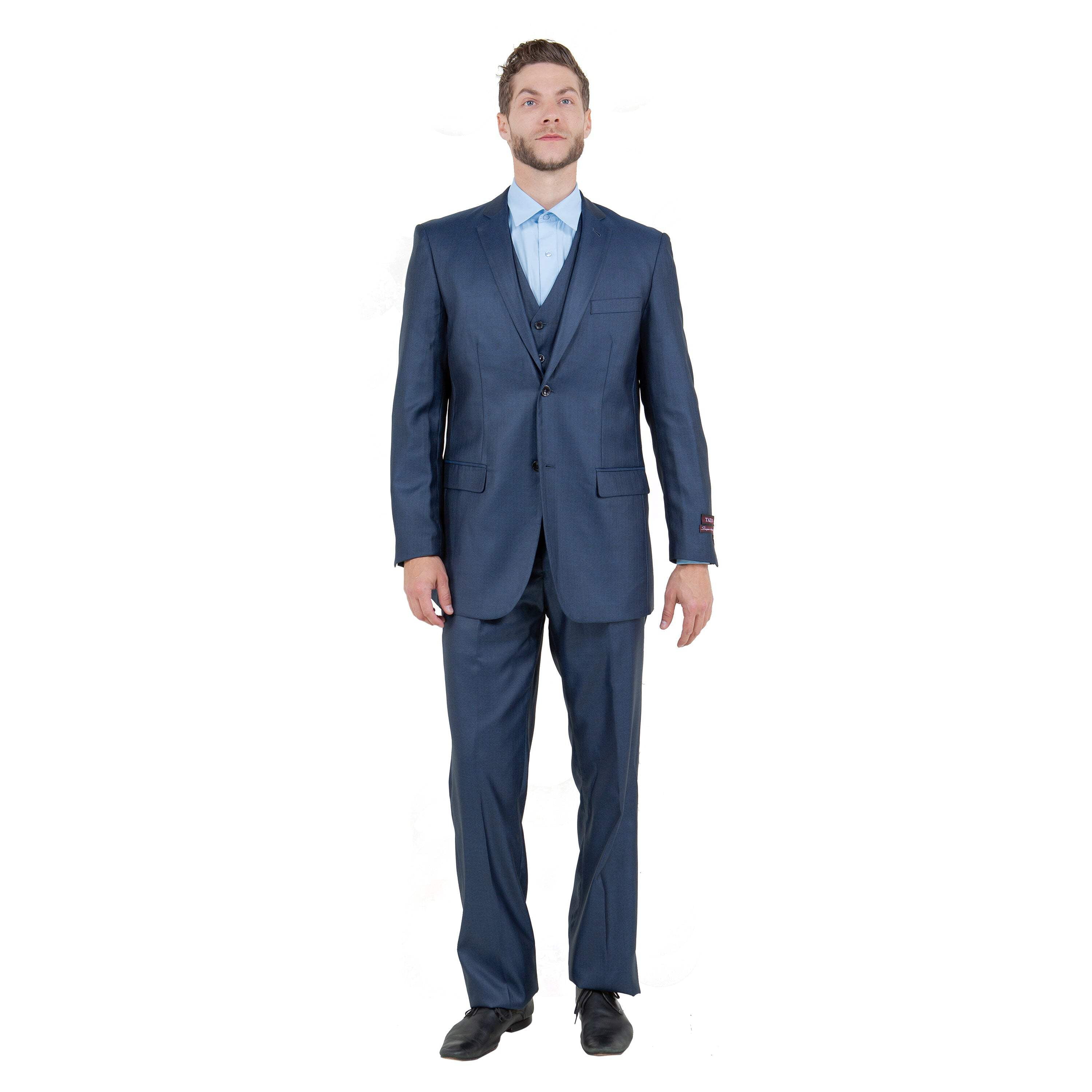 Navy Blue Suit For Men Formal Suits For All Ocassions - Walmart.com