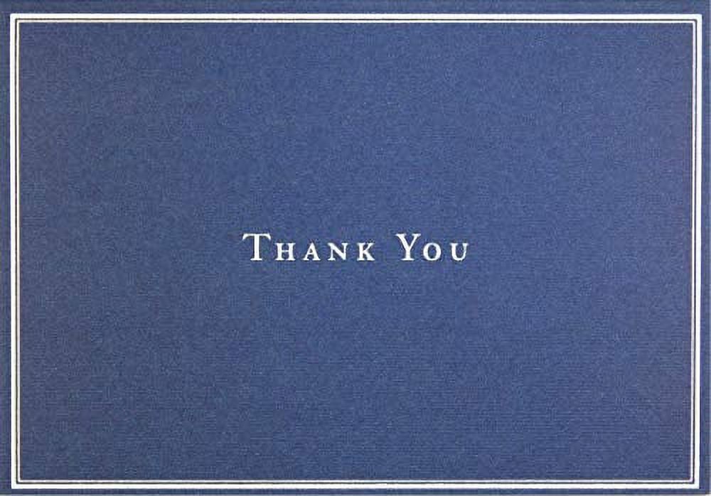 Navy Blue Thank You Notes (Stationery, Note Cards, Boxed Cards ...