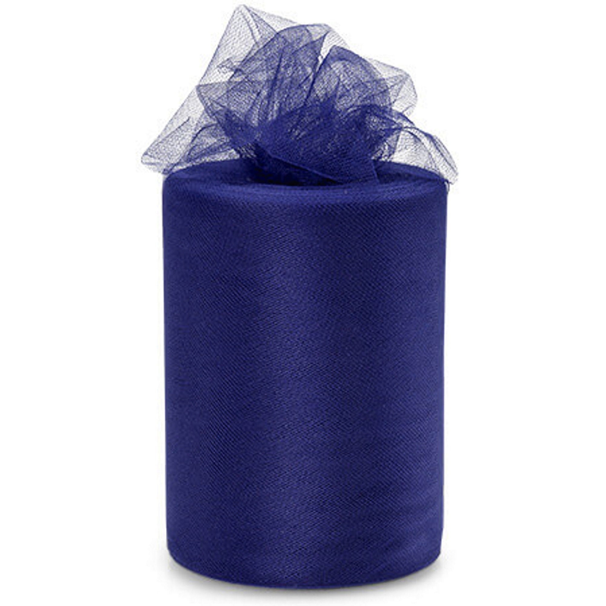 Navy Blue Tulle Fabric - 6 Inches Wide X 100 Yards - Walmart.com