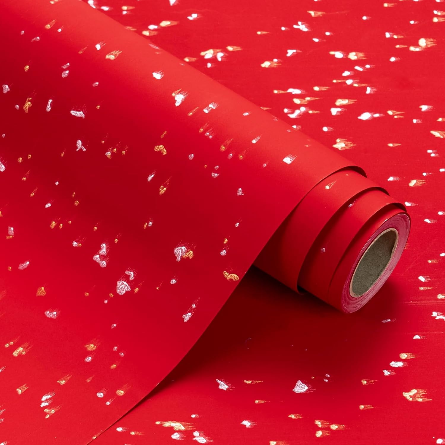 Navy Blue Wrapping Paper Roll - Mini Roll - 23 Inch x 58 Inch - Navy ...
