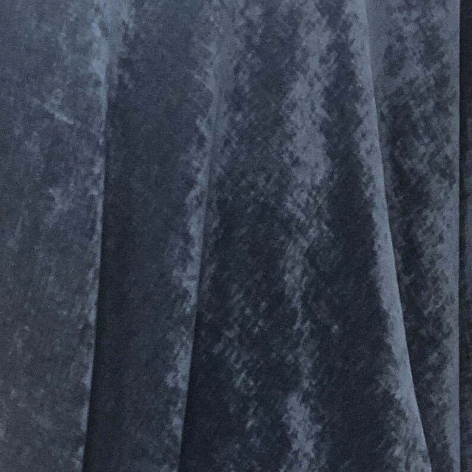 Navy Chenille Soft Velvet Fabric, 118 Inch. in Width, Ideal Material ...