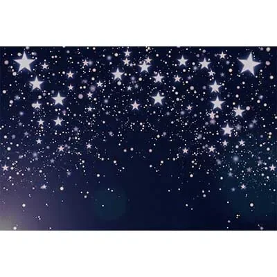 Navy Dark Blue Starry Sky Backdrop Shimmer Star Boy Birthday Party ...
