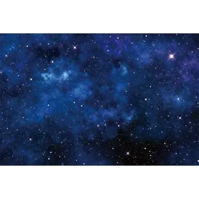 Navy Dark Blue Starry Sky Backdrop Shimmer Star Boy Birthday Party ...