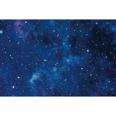 Navy Dark Blue Starry Sky Backdrop Shimmer Star Boy Birthday Party ...