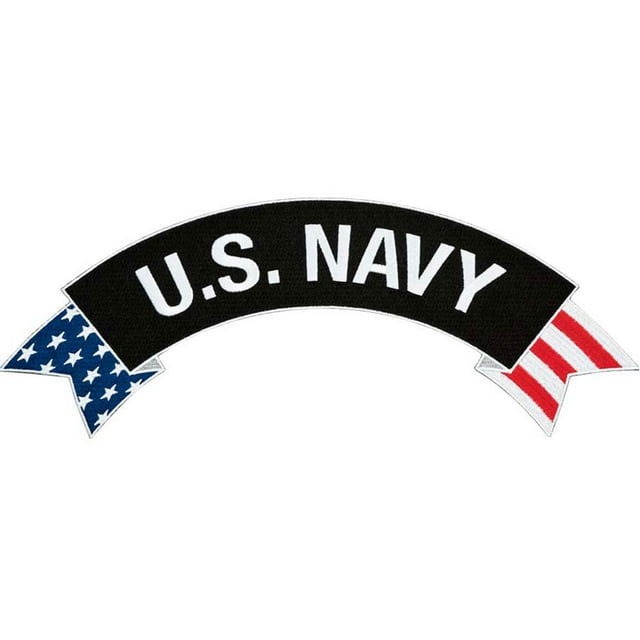 Navy Flag Rocker Patch - Walmart.com