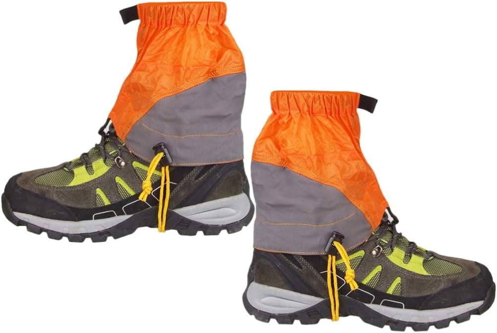 Navy Green Adjustable Snow Boot Gaiters for Outdoor Activities ...