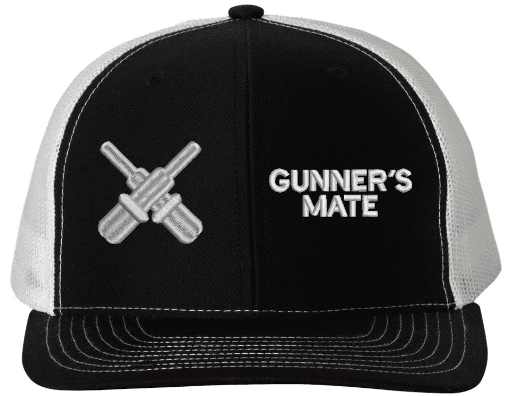 Navy Gunner's Mate (GM) Rating USA Mesh-Back Cap - Walmart.com