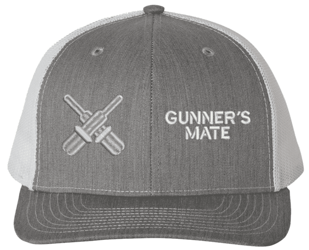 Navy Gunner's Mate (GM) Rating USA Mesh-Back Cap - Walmart.com