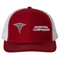 Navy Hospital Corpsman (HM) Rating USA Mesh-Back Cap - Walmart.com