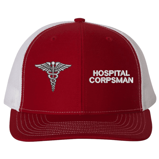 Navy Hospital Corpsman (HM) Rating USA Mesh-Back Cap - Walmart Business ...