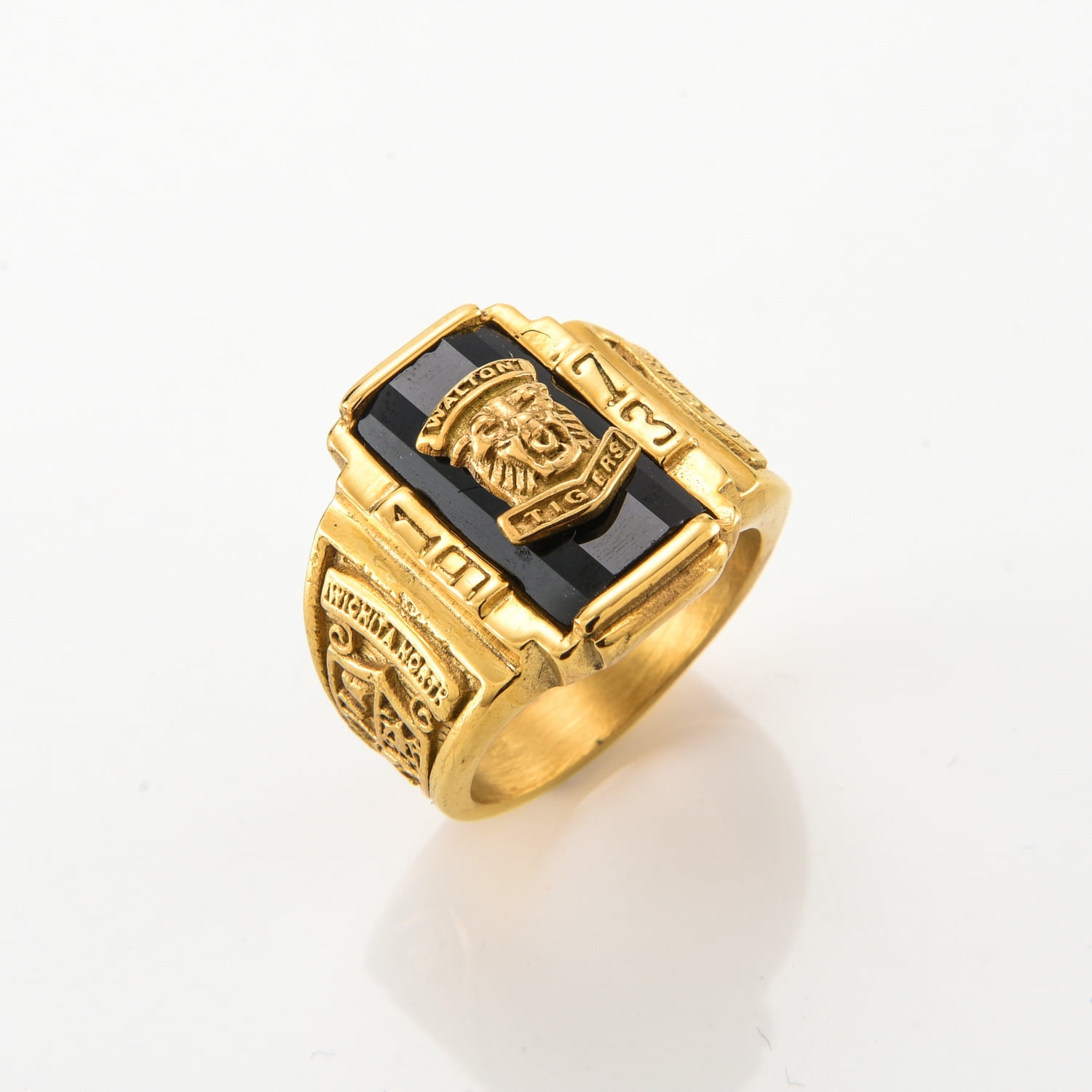 Navy Men's Massive 1973 Tiger Air Force Force Class Signet Rings For ...