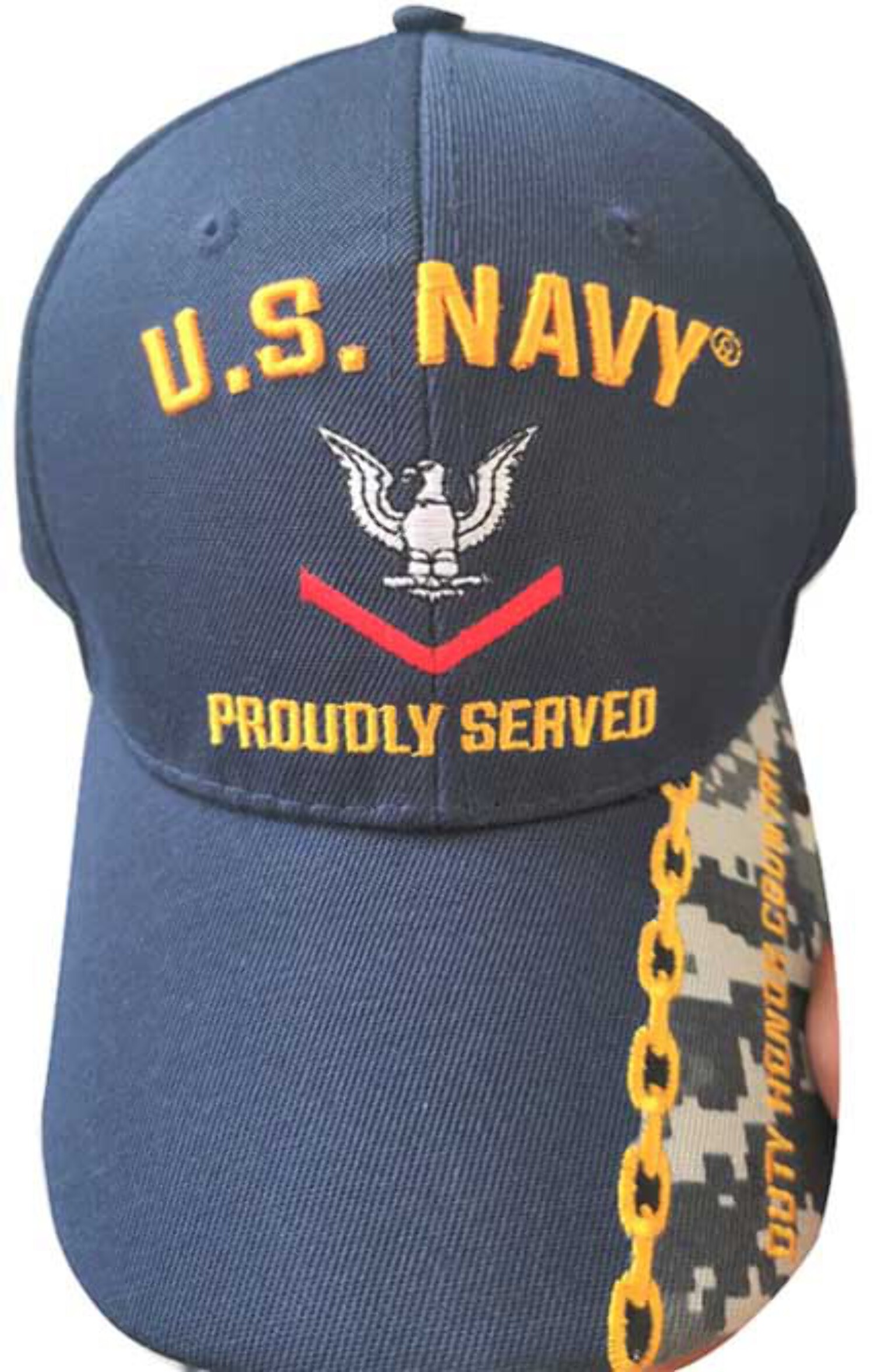 Navy PO 3rd Class Cap USN US Navy PO3 - Walmart.com