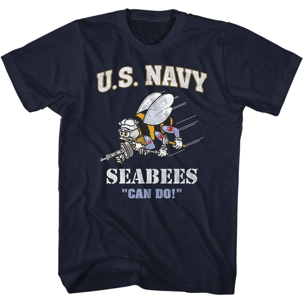 Navy Seabees Navy T-Shirt - Walmart.com