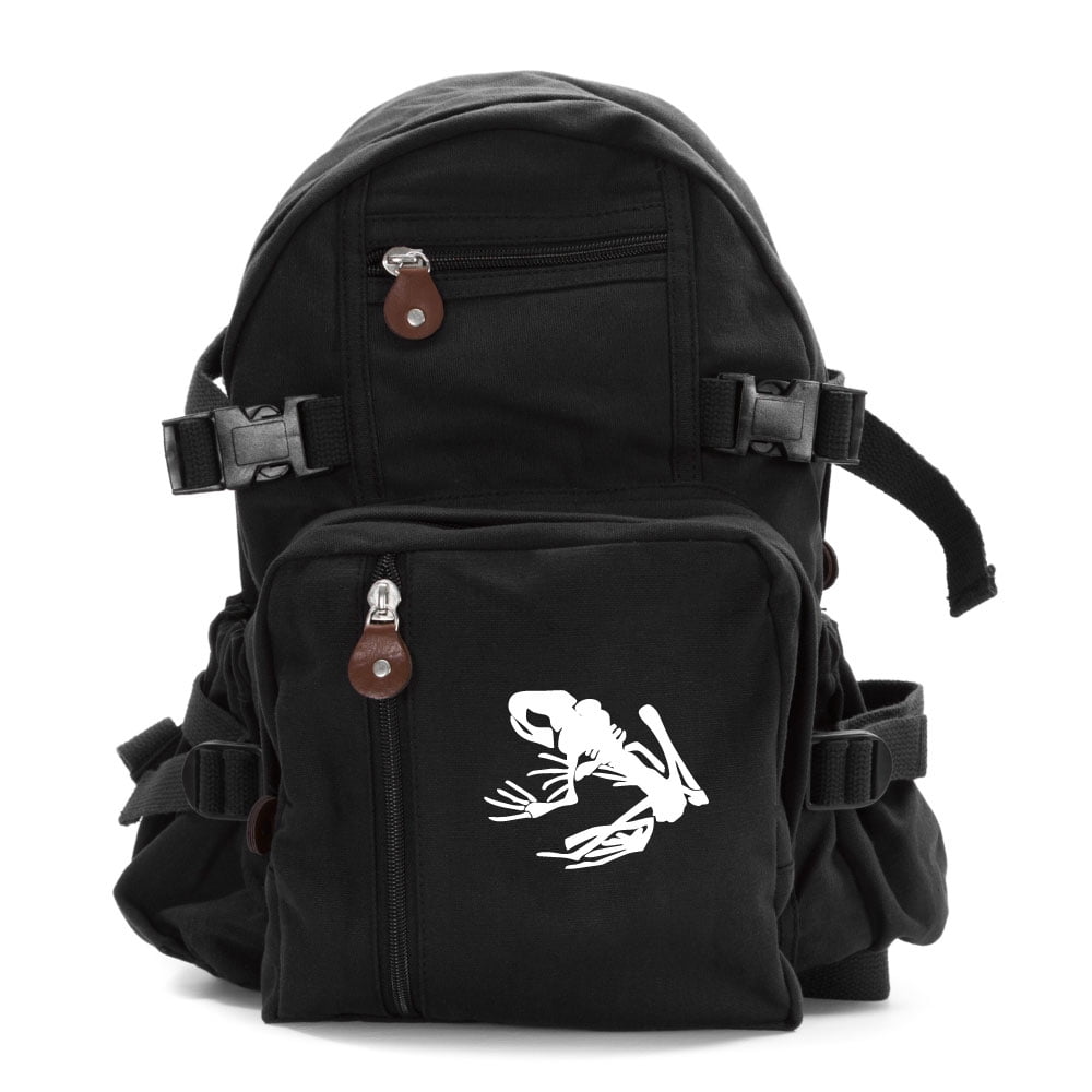 Navy Seal Team DEVGRU Frog Skeleton Army Sport Heavyweight Canvas ...