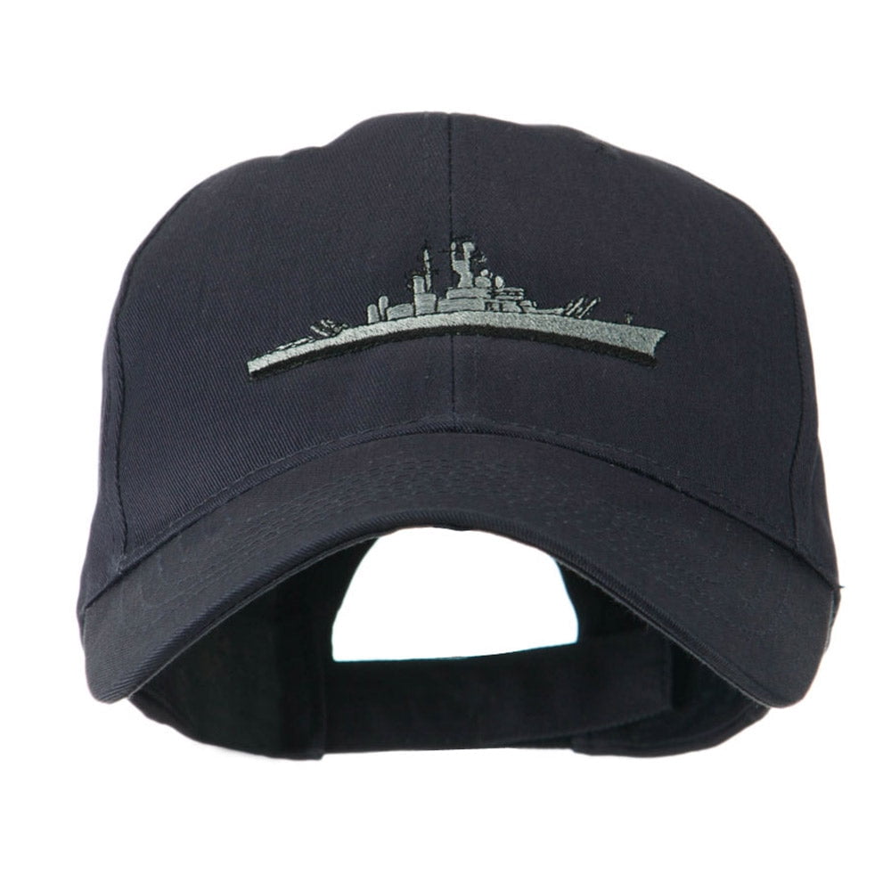 Navy Ship Missile Embroidered Cap - Navy OSFM - Walmart.com