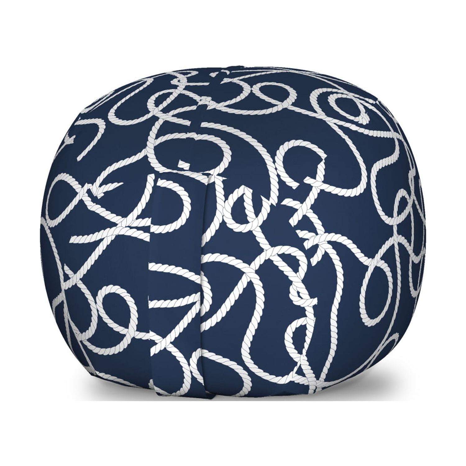 Navy Storage Toy Bag Chair, Under the Sea Atlantic Ocean Inspired ...