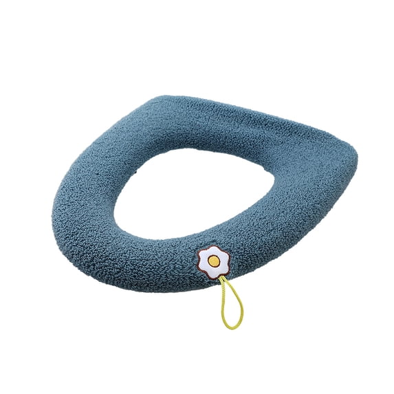 Navy Toilet Seat Pad In Navy Blue With Complete Coverage Design Made ...