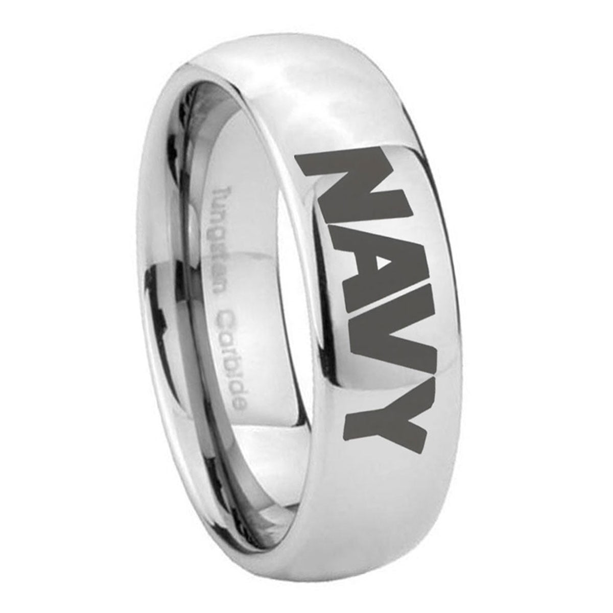 Navy Tungsten Man Wedding Rings - Walmart.com