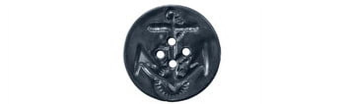 Navy - US Navy Style Peacoat Buttons - 25 Count - Walmart.com