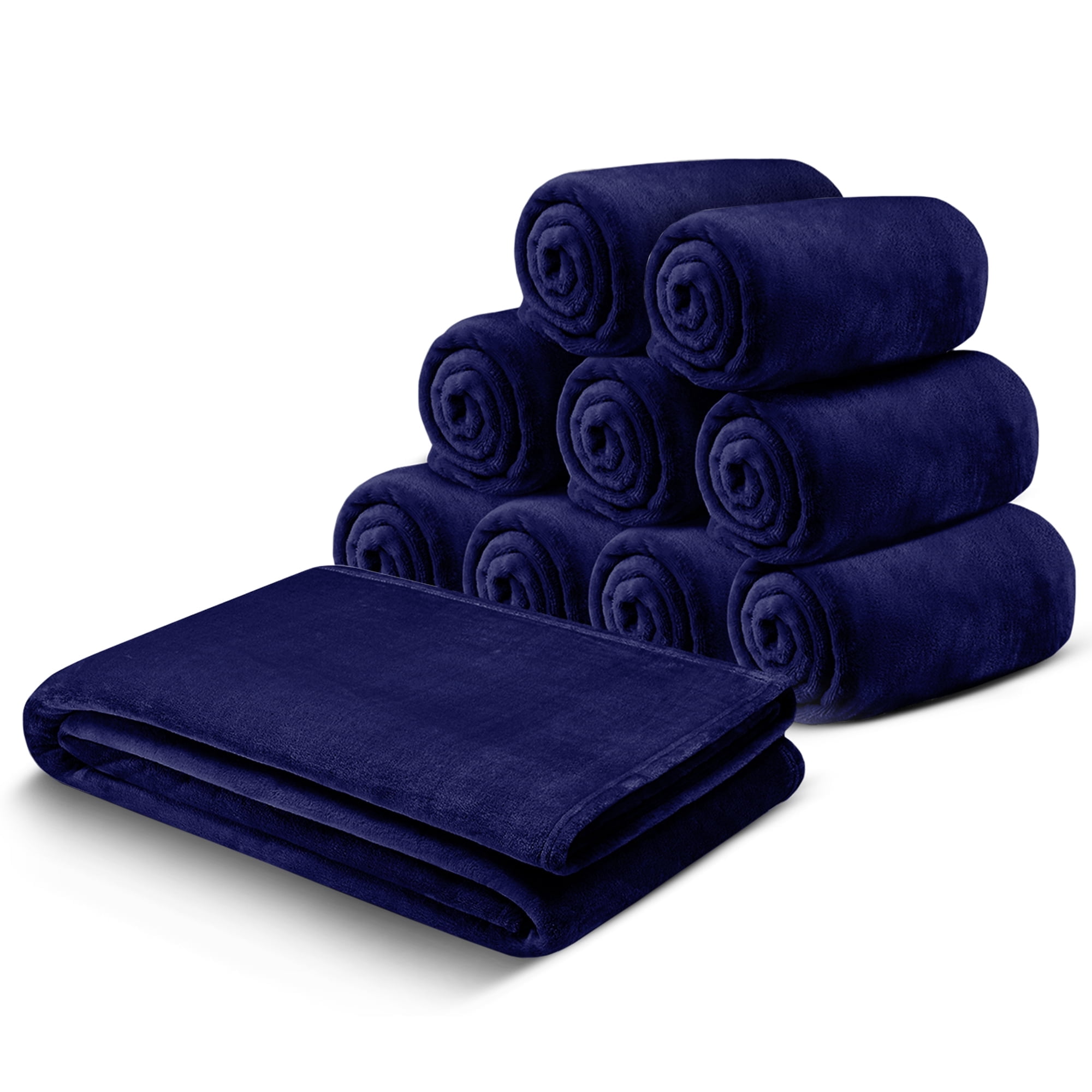 Moonlight20015 Wholesale Fleece Queen Blankets 10-Packs All-Season Soft ...