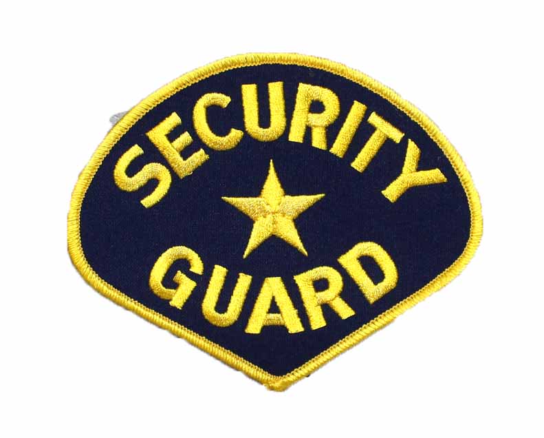 Navy/Yellow Security Guard Patch (Pack of 10) by Solar 1 - Walmart.com