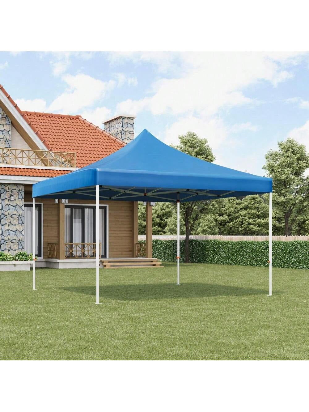 Navy blue- 10 X 10 FT Pop Up Canopy Tent, Commercial Grade Instant Canopy, Heavy Duty Canopy ...