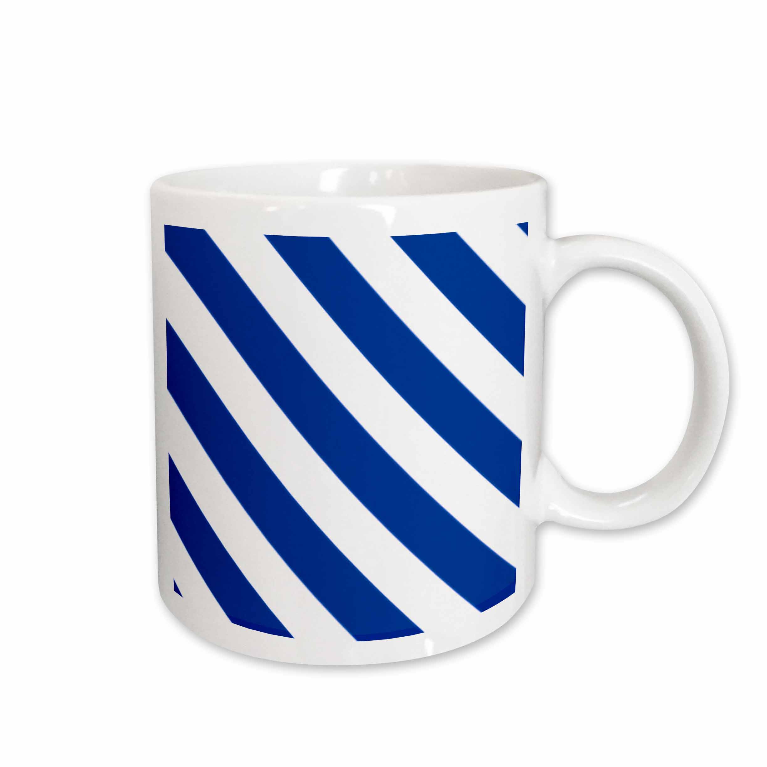 Navy blue and white diagonal candy stripes pattern - stripy striped ...